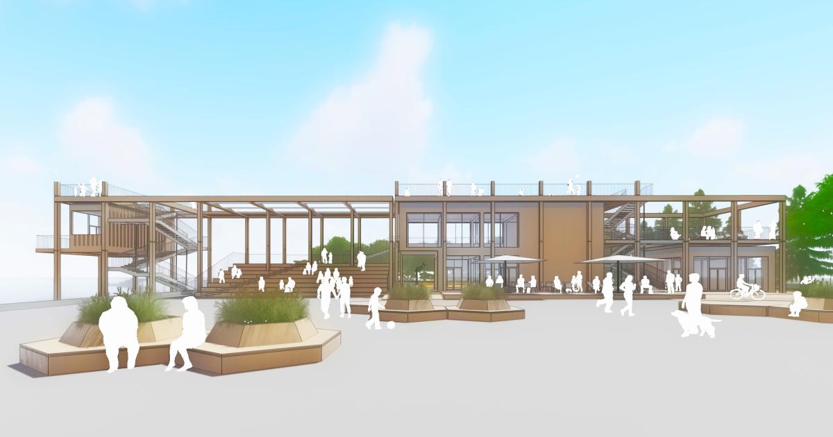 Stroomi Beach to get beach building with observation deck next year | Tallinn